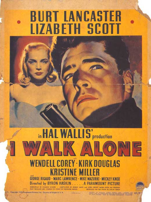 I Walk Alone Movie Poster Print (11 x 17) - Item # MOVGG0238 - Posterazzi