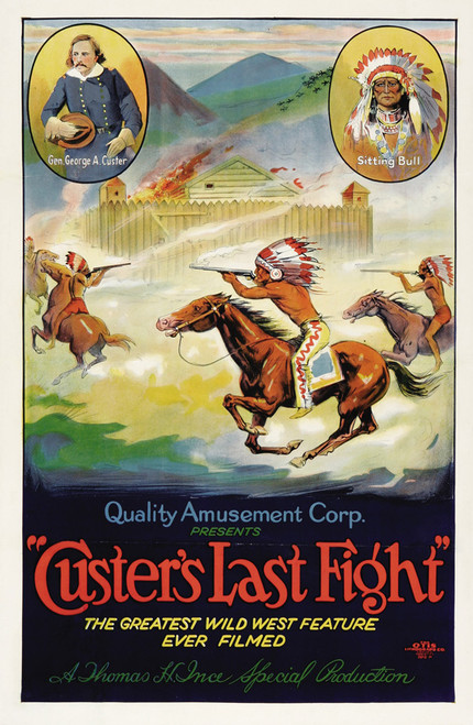 Custer's Last Raid Movie Poster Print (11 x 17) - Item # MOVII1276 ...