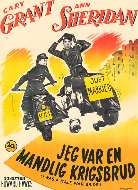 I Was a Male War Bride Movie Poster Print (11 x 17) - Item # MOVCF5853 ...