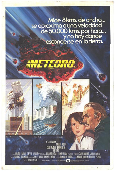 Meteor Movie Poster Print (27 x 40) - Item # MOVGH2670 - Posterazzi