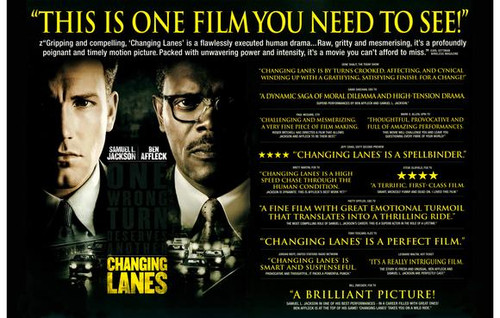 Changing Lanes Movie Poster Print (11 x 17) - Item # MOVIH4316 - Posterazzi