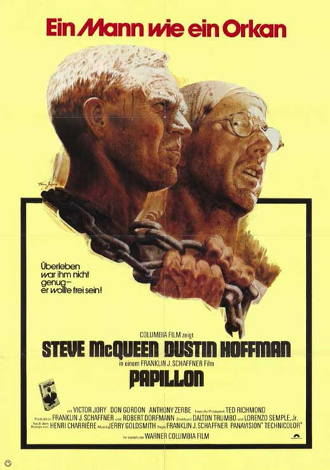 Papillon Movie Poster Print (11 x 17) - Item # MOVIE6139 - Posterazzi