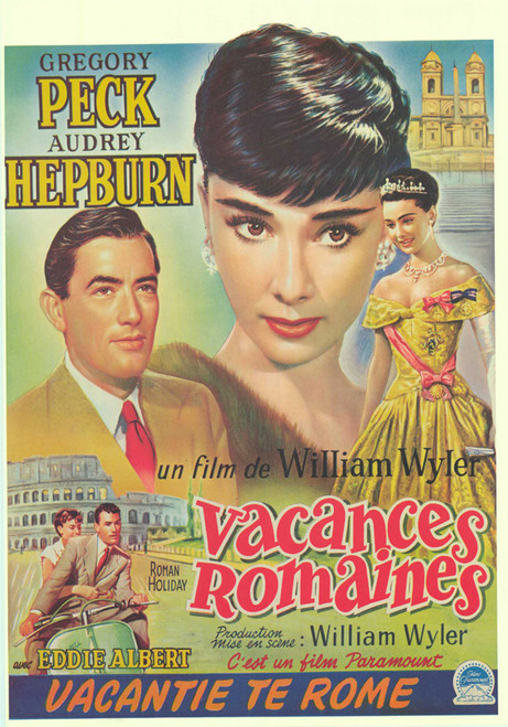 Roman Holiday Movie Poster Print (11 x 17) - Item # MOVAI4252 - Posterazzi