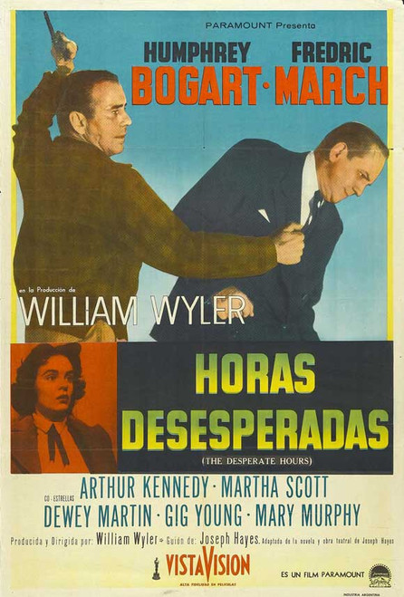 The Desperate Hours Movie Poster Print (11 x 17) - Item # MOVCI6697 ...