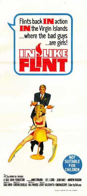In Like Flint Movie Poster Print (11 x 17) - Item # MOVEF9031 - Posterazzi