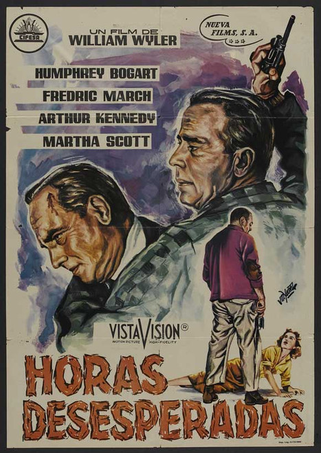 The Desperate Hours Movie Poster Print (11 x 17) - Item # MOVEB13510 ...