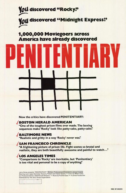 Penitentiary Movie Poster Print (11 x 17) - Item # MOVIE1098 - Posterazzi