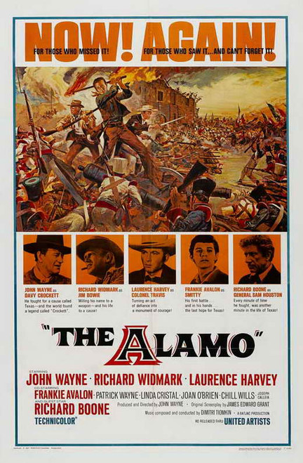 The Alamo Movie Poster Print (27 x 40) - Item # MOVGI7618 - Posterazzi
