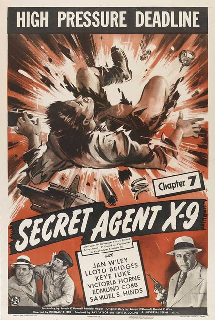 Secret Agent X-9 Movie Poster Print (11 x 17) - Item # MOVEB13553 ...