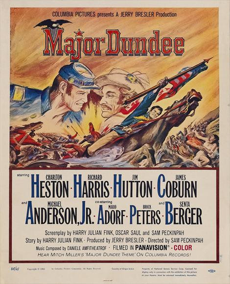 Major Dundee Movie Poster Print (11 x 17) - Item # MOVCJ8244 - Posterazzi