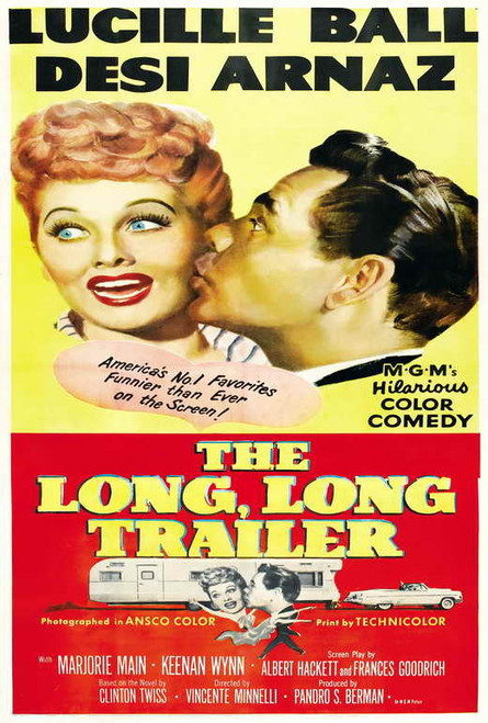 The Long, Long Trailer Movie Poster Print (27 x 40) - Item # MOVGI5740 ...