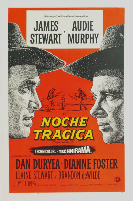 Night Passage Movie Poster Print (11 x 17) - Item # MOVAB26280 - Posterazzi
