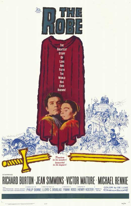 The Robe Movie Poster Print (11 x 17) - Item # MOVGE2197 - Posterazzi