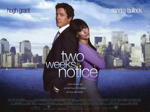 Two Weeks Notice Movie Poster Print (11 x 17) - Item # MOVAE5205 ...