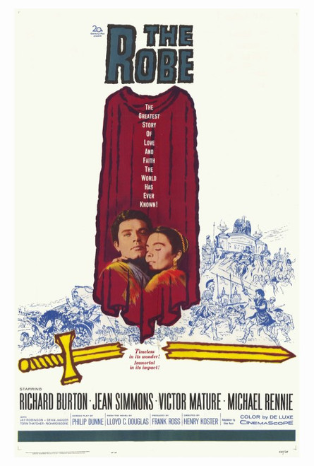 The Robe Movie Poster Print (27 x 40) - Item # MOVEF4439 - Posterazzi