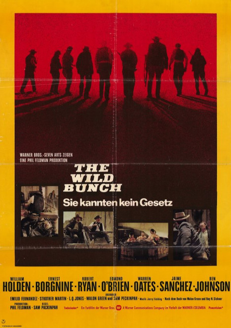 The Wild Bunch Movie Poster Print (11 x 17) - Item # MOVIE7134 - Posterazzi
