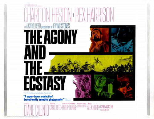 The Agony and the Ecstasy Movie Poster Print (11 x 17) - Item ...