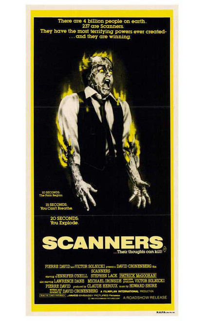 Scanners Movie Poster Print (11 x 17) - Item # MOVEE0953 - Posterazzi