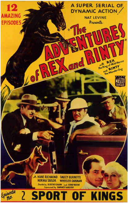 The Adventures of Rex and Rinty Movie Poster Print (11 x 17) - Item ...