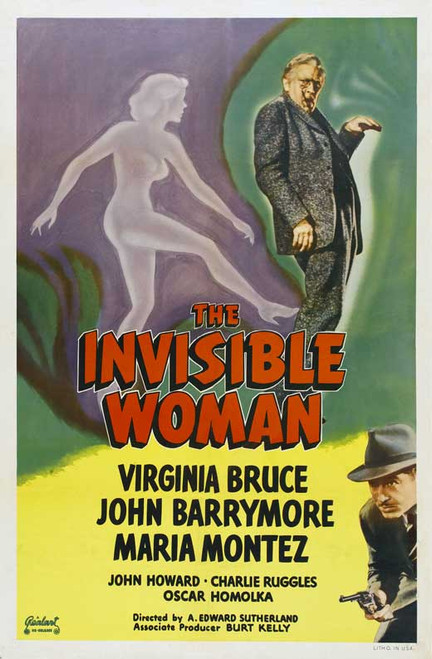 The Invisible Woman Movie Poster Print (27 x 40) - Item # MOVAB56380 ...