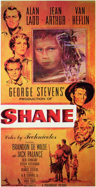 Shane Movie Poster Print (11 x 17) - Item # MOVAE1019 - Posterazzi