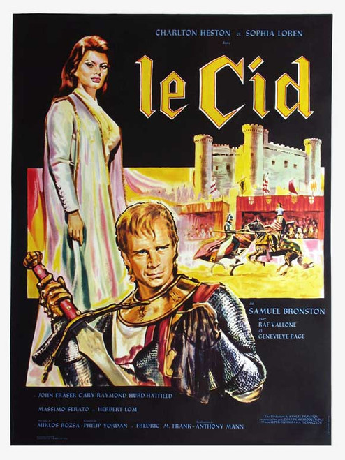 El Cid Movie Poster Print (11 x 17) - Item # MOVCJ3745 - Posterazzi