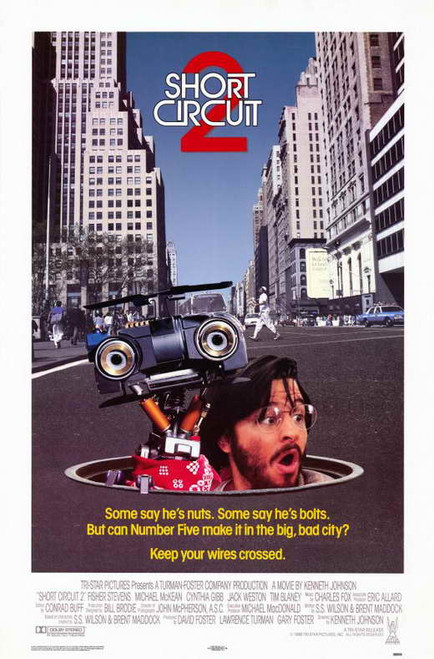 Short Circuit 2 Movie Poster Print (27 x 40) - Item # MOVIF7443 ...