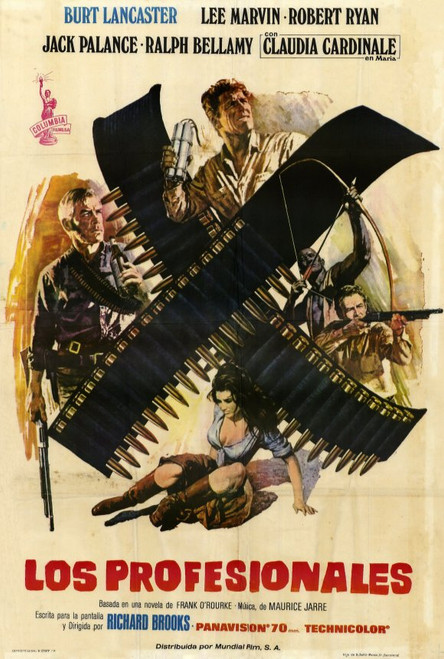 The Professionals Movie Poster Print (11 x 17) - Item # MOVIE9018 ...