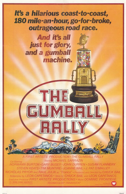 Gumball Rally Movie Poster Print (11 x 17) - Item # MOVAE3127 - Posterazzi