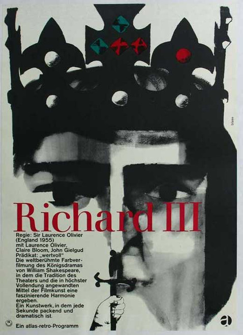 Richard III Movie Poster Print (11 x 17) - Item # MOVIB98660 - Posterazzi