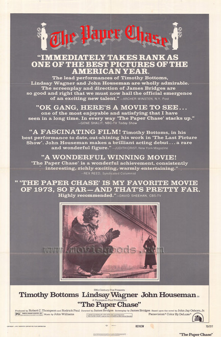 The Paper Chase Movie Poster Print (27 x 40) - Item # MOVGG0724 ...