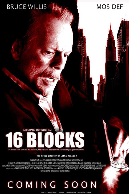 16 Blocks Movie Poster Print (11 x 17) - Item # MOVEI7779 - Posterazzi