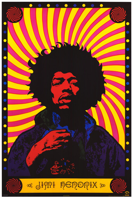 Jimi Hendrix Movie Poster Print (11 x 17) - Item # MOVII9533 - Posterazzi