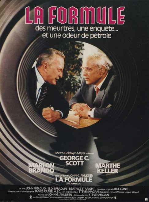 The Formula Movie Poster Print (11 x 17) - Item # MOVEB06604 - Posterazzi