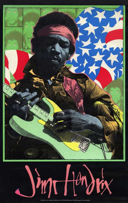 Jimi Hendrix Movie Poster Print (11 x 17) - Item # MOVEF8065 - Posterazzi