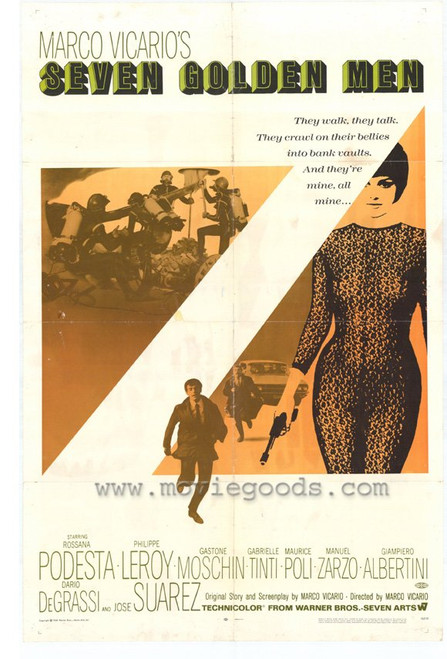Seven Golden Men Movie Poster Print (11 x 17) - Item # MOVCE0336 ...