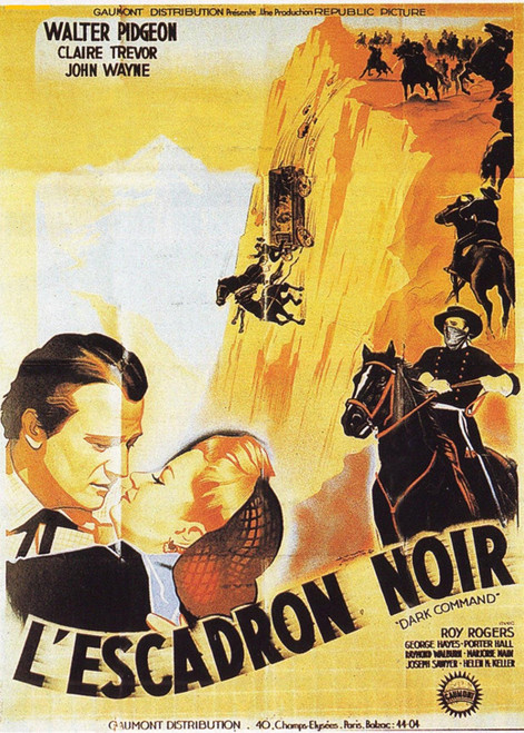 Dark Command Movie Poster Print (11 x 17) - Item # MOVEB83770 - Posterazzi