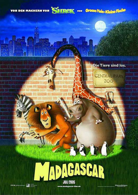 Madagascar Movie Poster Print (11 x 17) - Item # MOVIJ3015 - Posterazzi