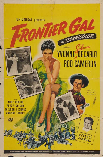 Frontier Gal Movie Poster Print (11 x 17) - Item # MOVAB17094 - Posterazzi