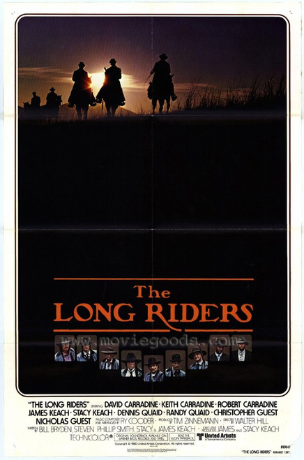 The Long Riders Movie Poster Print (27 x 40) - Item # MOVAF6444 ...