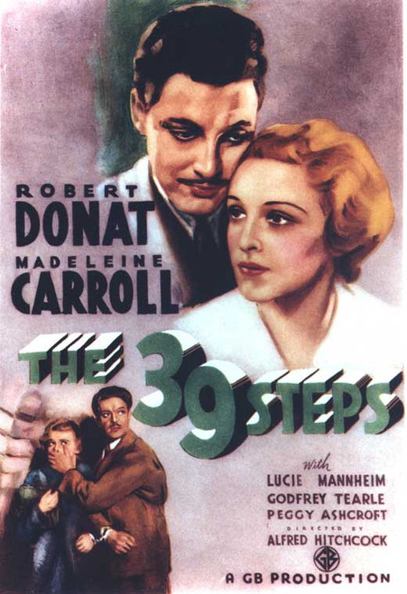 The 39 Steps Movie Poster Print (11 x 17) - Item # MOVGB03843 - Posterazzi