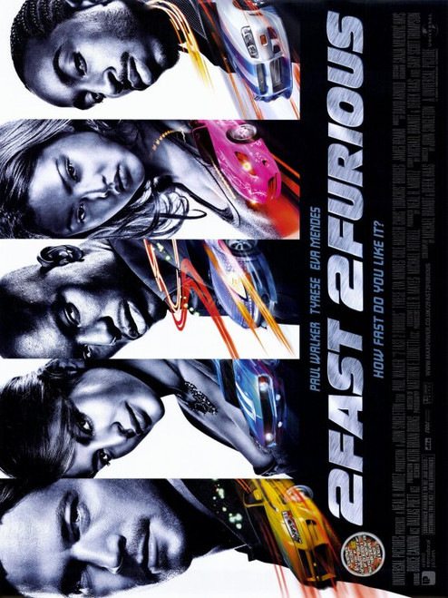 2 Fast 2 Furious Movie Poster Print (11 x 17) - Item # MOVCE3068 ...