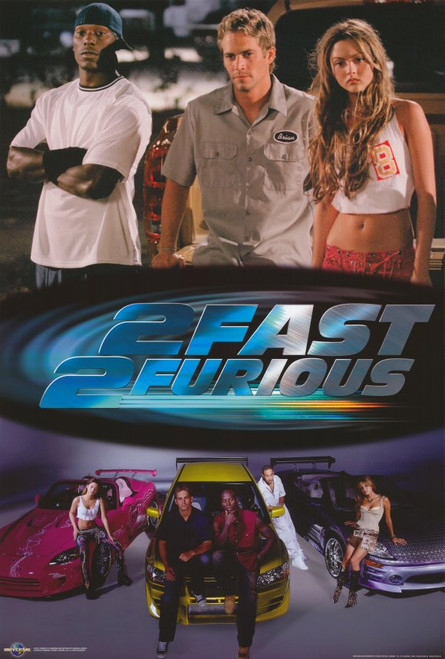 2 Fast 2 Furious Movie Poster Print (27 x 40) - Item # MOVAG3286 ...