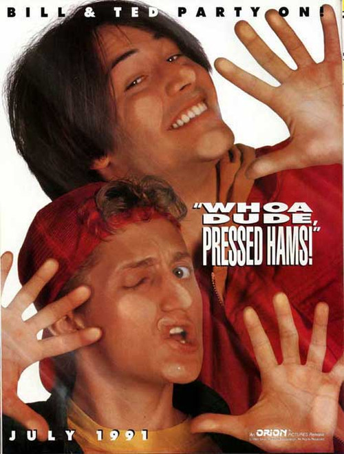 Bill & Ted's Bogus Journey Movie Poster Print (27 x 40) - Item ...