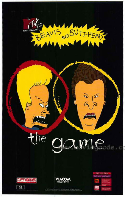 Beavis and Butt-Head Do America Movie Poster Print (11 x 17) - Item ...