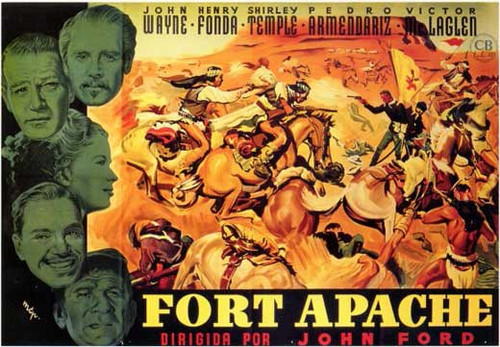 Fort Apache Movie Poster Print (11 x 17) - Item # MOVCE6146 - Posterazzi