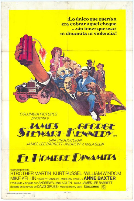 Fools Parade Movie Poster Print (11 x 17) - Item # MOVAE0572 - Posterazzi