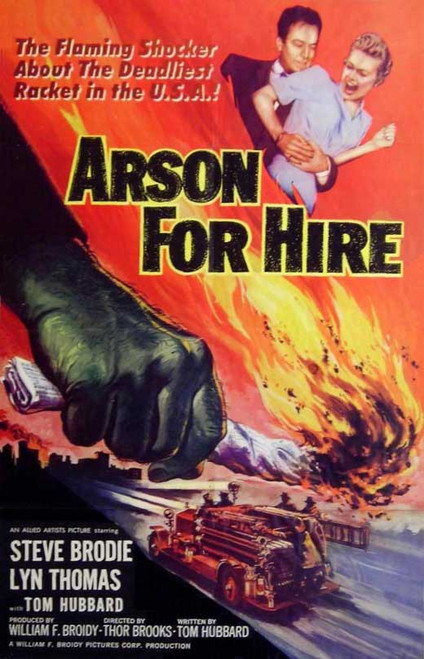 Arson for Hire Movie Poster Print (11 x 17) - Item # MOVIB60443 ...