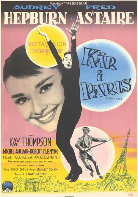 Funny Face Movie Poster Print (11 x 17) - Item # MOVCF6854 - Posterazzi