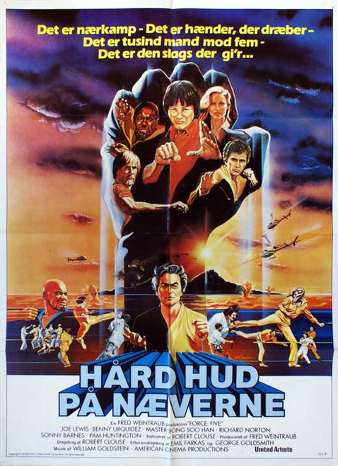 Force: Five Movie Poster Print (11 x 17) - Item # MOVEB58001 - Posterazzi